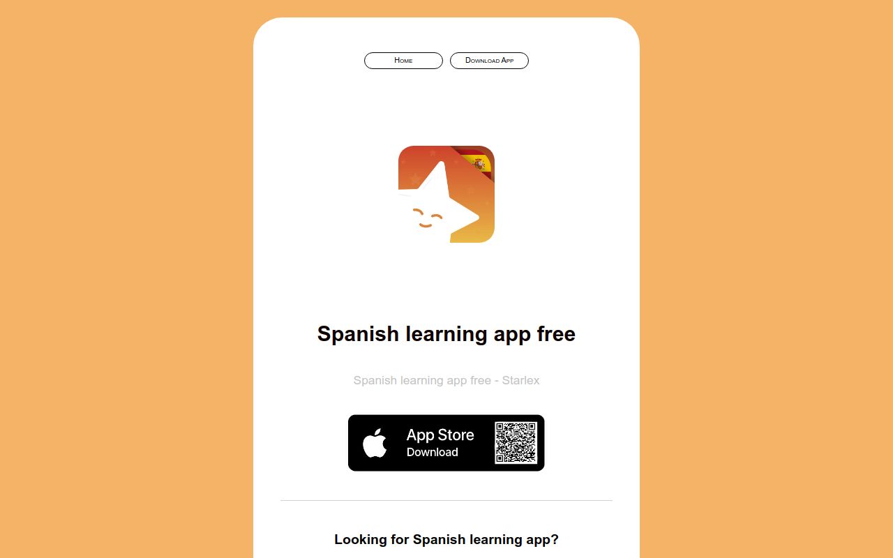 Spanish learning app free - Starlex